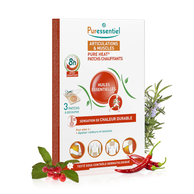 Muscles & Joints Pure Heat Heating Patches | Friedelsheim